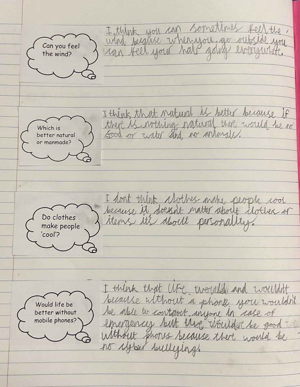 Thunks / Philosophical Thinking - St Luke's CE Academy