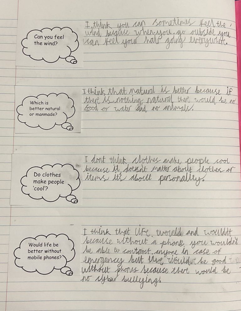Thunks / Philosophical Thinking - St Luke's CE Academy