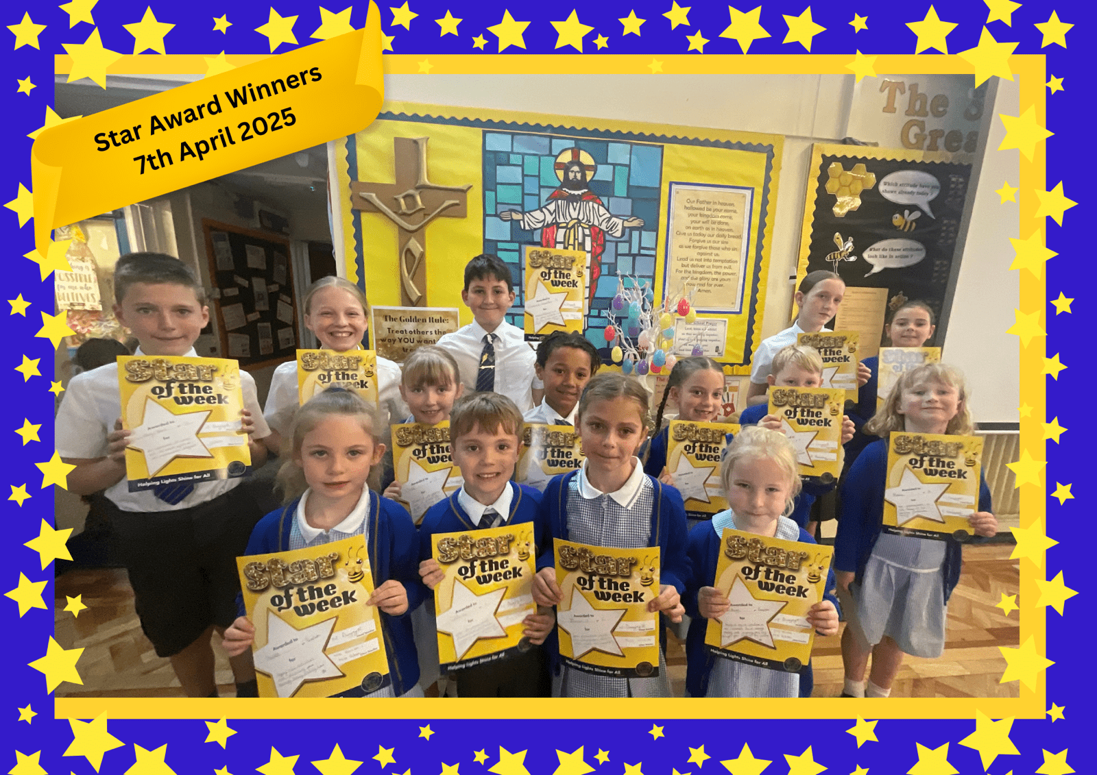 Star Award winners 7th April 2025 - St Luke's CE Academy